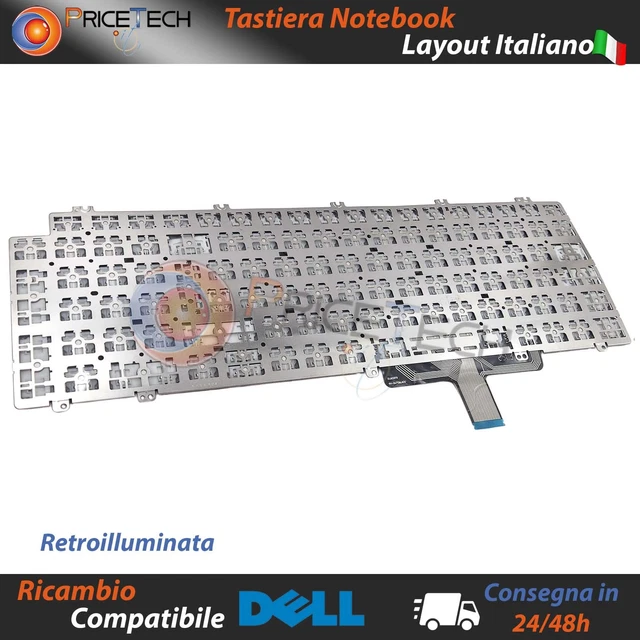 TASTIERA ITALIANA RETROILLUMINATA DELL Latitude 5520 5530 5540 ...