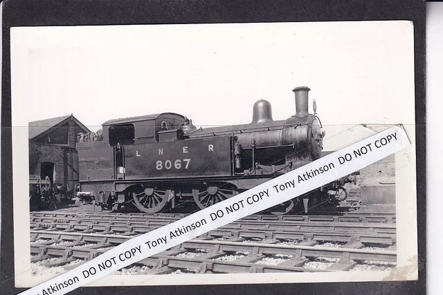 LNER - EX Great Eastern - F3 Class 2-4-2T No. 8067 - Vintage Image ...