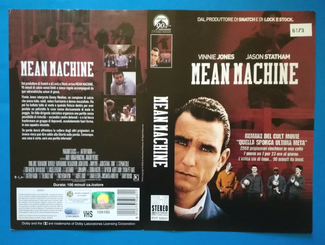 SOLO COPERTINA FASCETTA MEAN MACHINE vinnie jones jason statham EUR 1 ...
