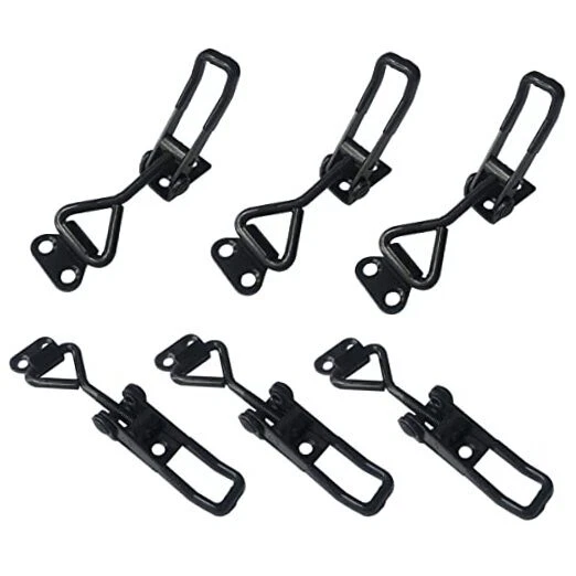 BLACK TOGGLE LATCH Clamp, Heavy Duty Adjustable Toggle Clamp for B4001 ...