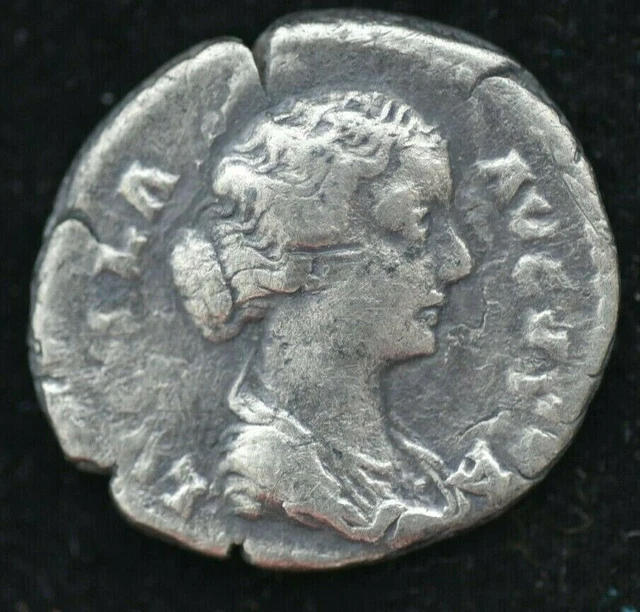 JULIA DOMNA AUGUSTA Juno Roman Denarius - Great Condition 16Mm 2.5 ...