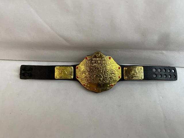 WWE WORLD HEAVYWEIGHT Championship Belt Mattel Wrestling Figure Elite ...