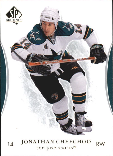 2007-08 SP AUTHENTIQUE Sharks Hockey Card #84 Jonathan Cheechoo EUR 1 ...
