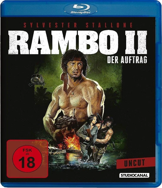 STALLONE,SYLVESTER/CRENNA,RICHARD - RAMBO 2 - Der Auftrag - Uncut (1 B ...