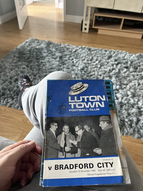 LUTON HOME PROGRAMMES (7) £0.75 - PicClick UK