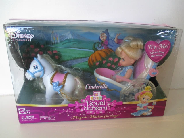 MATTEL DISNEY PRINCESS Royal Magical Musical Carriage - Cinderella ...