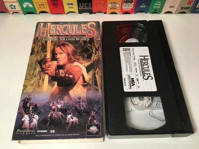 HERCULES: THE LEGENDARY Adventures - The Amazon Women VHS 1994 Fantasy ...