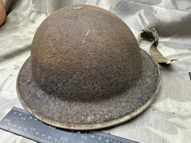 ORIGINAL WW2 BRITISH Army Mk2 Brodie Helmet £35.00 - PicClick UK