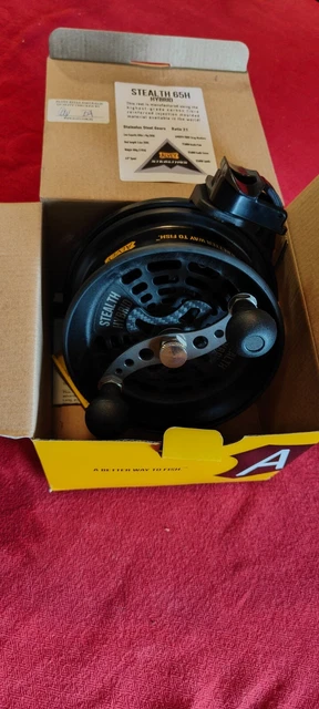 ALVEY STEALTH HYBRID 65H Fishing Reel BRAND NEW IN BOX $790.00 ...