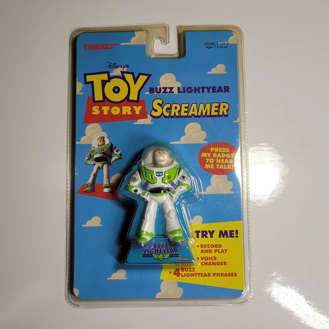 TOY STORY - Buzz Lightyear Screamer - Rare électronique Tiger 1996 ...