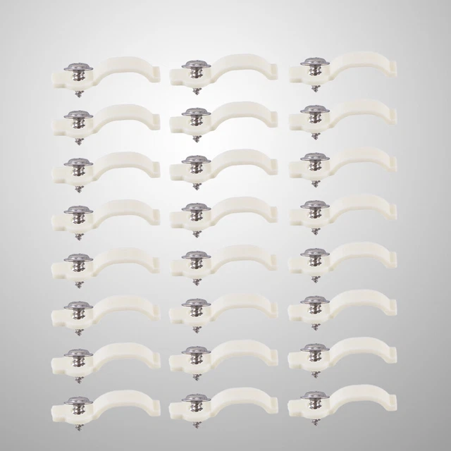 200 PCS LED Strip Light Maintenance High Temperature Resistant Clips £7 ...