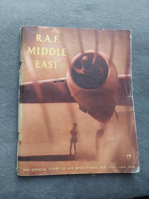 VINTAGE BOOK RAF Middle East Air Operations February 1942 January 1943 ...