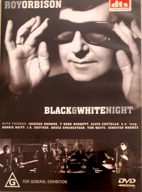 ROY ORBISON DVD Black And White Night $12.95 - PicClick AU