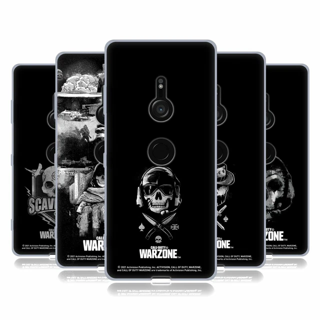 ACTIVISION CALL OF Duty Warzone Black And White Soft Gel Case For Sony ...