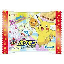 LOTTE POKEMON CHOCO Wafer (with a Limited Edition Sticker) 23g £2.49 ...
