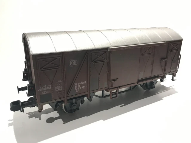 MÄRKLIN SPUR 1 Güterwaggon Güterwagen DB EURop 1253 721-1 gealtert EUR 139,99 - PicClick DE