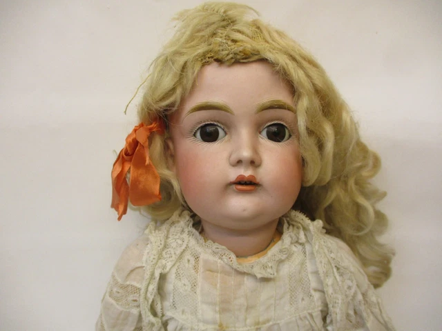 X-93671 ANTIKE KESTNER 167 Porzellankopf Puppe L:ca. 50cm, EUR 349,89 ...