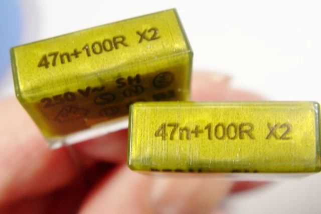 47NF +100R DEJAM Capacitor Suppressor Filterglied Rifa #11F40 % £7.73 ...