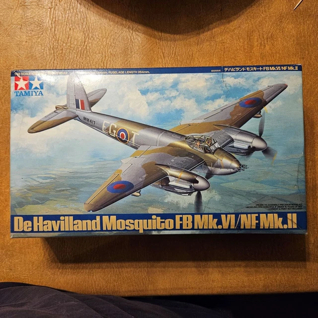 TAMIYA 61062 DE Havilland Mosquito FB Mk.VI/NF Mk.II Model Kit Scale 1:48 £32.20 - PicClick UK