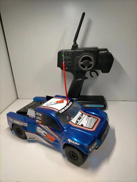 TEAM ASSOCIATED SC18 1/18 1:18 RC SCT 4WD electric truck losi carisma ...