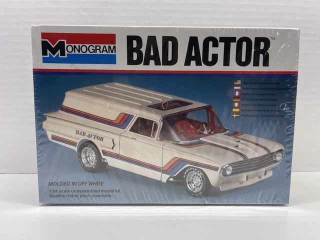MONOGRAM BAD ACTOR kit #2267 1980 Issue Factory Sealed $60.00 - PicClick