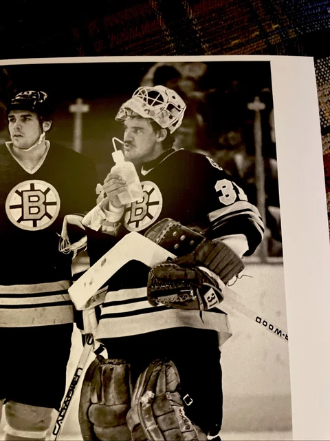 1982 MARCO BARON Nhl Hockey Goalie Type 1 Photo Mike O’connell Boston ...