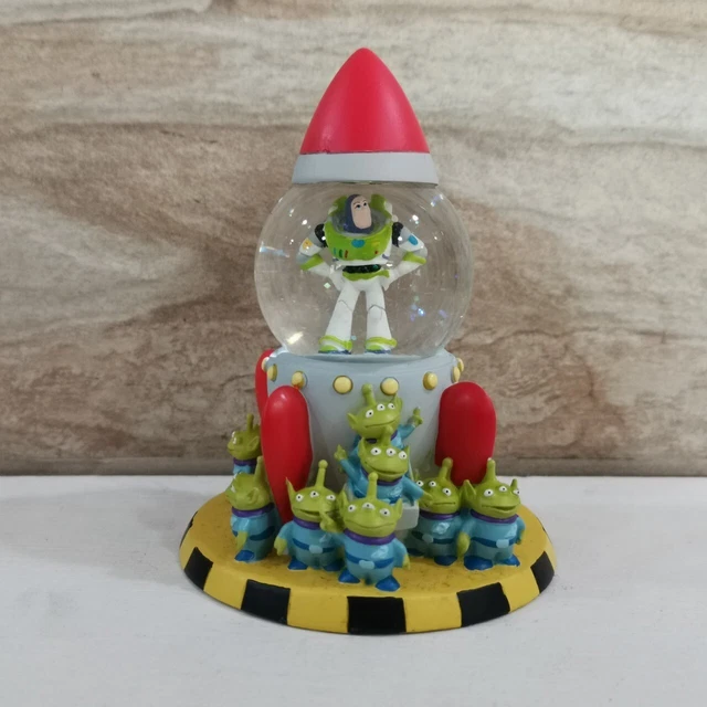DISNEY PIXAR TOY Story Buzz Lightyear Greenman Alien Figure Mini Snow ...