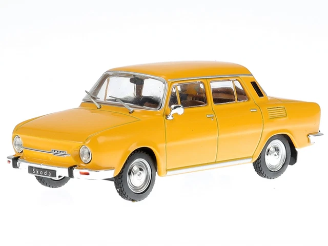 SKODA 100L 1974 orange véhicule miniature CLC387 IXO 1:43 EUR 34,99 ...