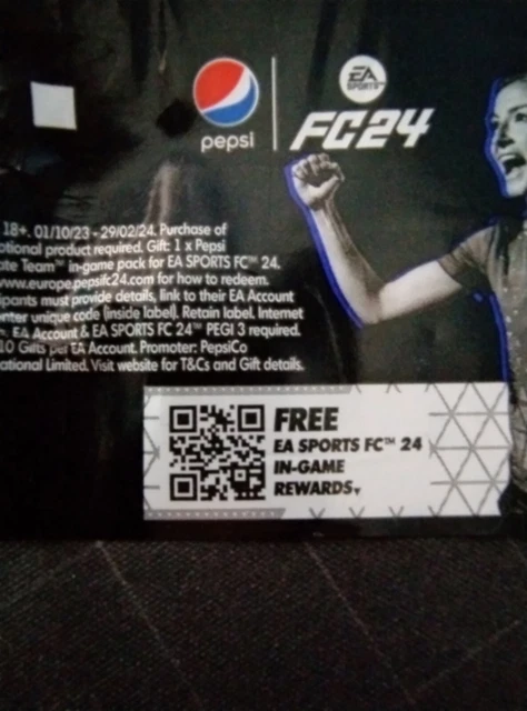 EA FC 24 Pepsi Promo Code £4.49 - PicClick UK