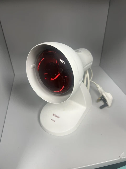 PHILIPS INFRAPHIL HP3614 Infrared Health Heat Lamp With Box Tested ...