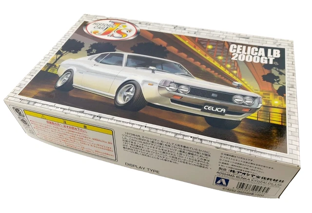 RARE - AOSHIMA Modellbausatz J´s Historic Car - 1:24 Toyota LB Celica 2000GT EUR 49,99 - PicClick DE