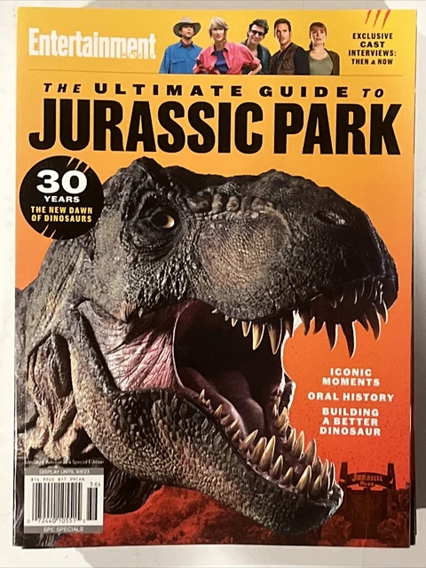 ENTERTAINMENT WEEKLY MAGAZINE Ultimate Guide to Jurassic Park 30 Years ...