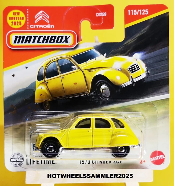 MATCHBOX &1970 CITROEN 2Cv" Farbe Gelb Ovp Ungeöffnet Ansehen! EUR 5,55 ...