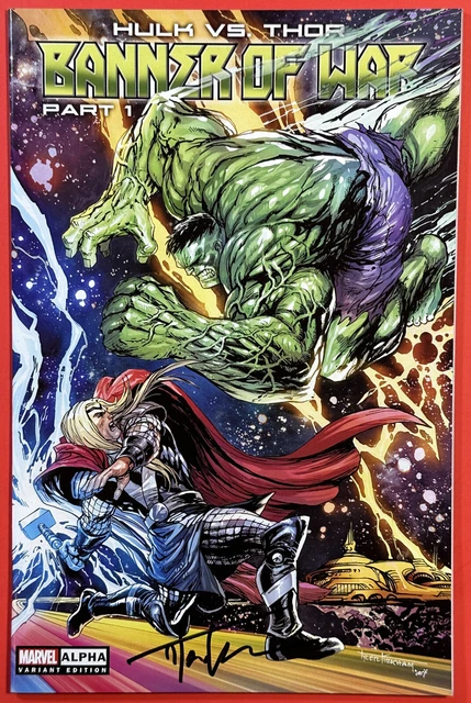 HULK VS THOR: Banner Des Krieges Alpha #1 (Marvel 2022) Kirkham ...