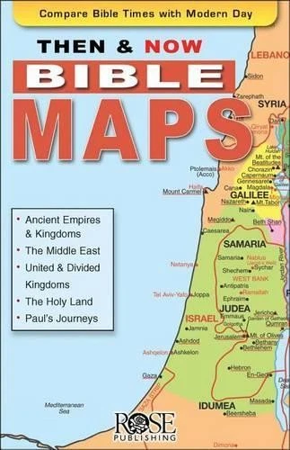 THEN AND NOW Bible Maps (pack of 5) $34.71 - PicClick CA