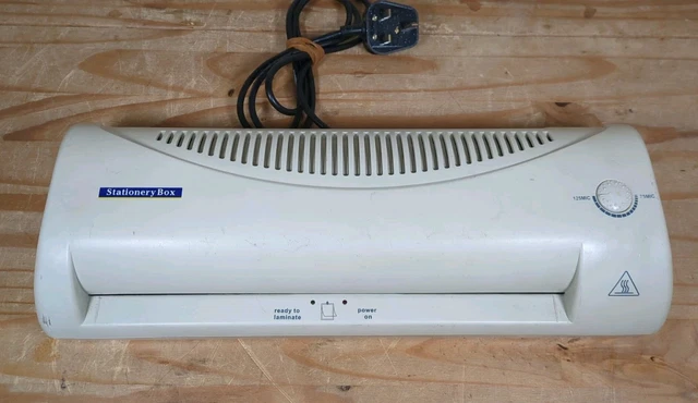 STATIONARY BOX HOT Heat Laminator LM-120 360W 240V Adjustable 75mic ...