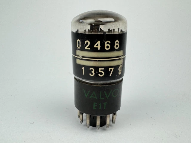 VALVO E1T RÖHRE Rarität Sammler Dekatron Spezialröhre Counter Tube EUR ...
