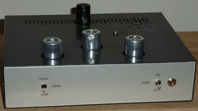 RIAA PHONO VALVE Preamp, High and Low Gain MM/MC EUR 163,12 - PicClick FR