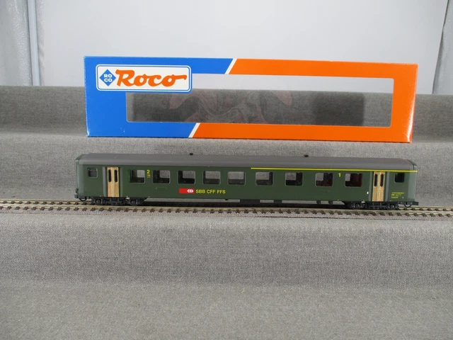 ROCO SPUR H0 44337 Personenwagen 1. / 2. Klasse der SBB in OVP EUR 29,90 - PicClick DE