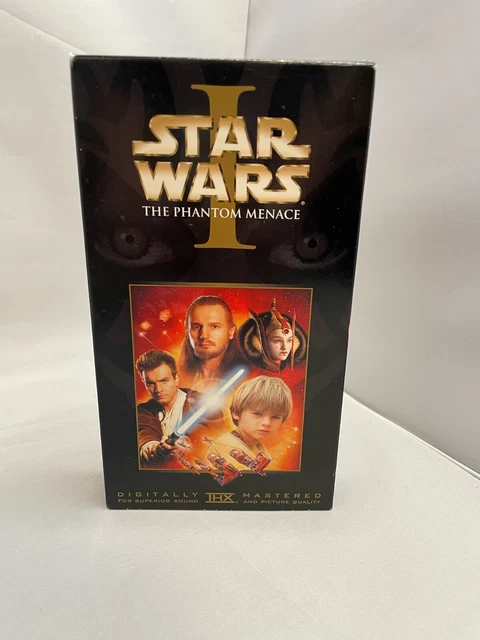 STAR WARS EPISODE 1 The Phantom Menace VHS Great Condition £9.31 ...