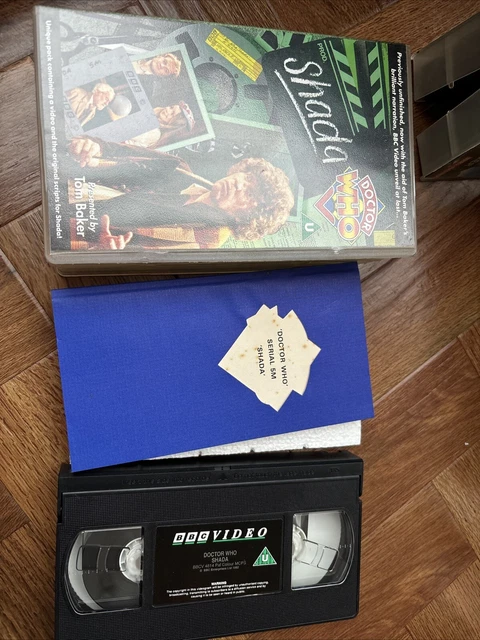 DOCTOR WHO SHADA VHS & Script - Tom Baker £5.92 - PicClick UK