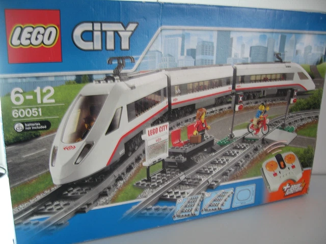 LEGO 60051, LEGO CITY High-speed Passenger Train (60051), Complete set ...