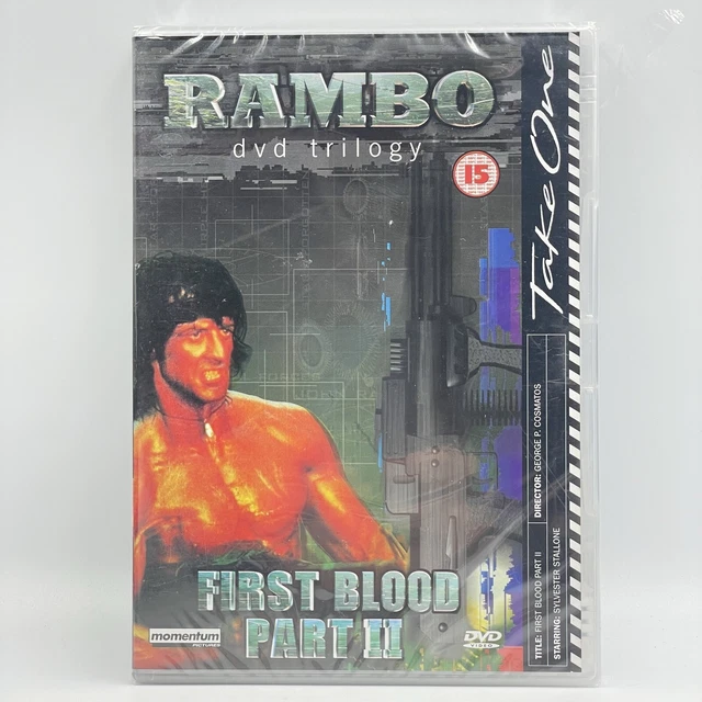 RAMBO: FIRST BLOOD Part II [DVD] Sylvester Stallone • UK R2 • New ...