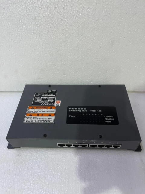 USED FURUNO HUB-100 SWITCHING HUB | Marine Ethernet Network Switch ...