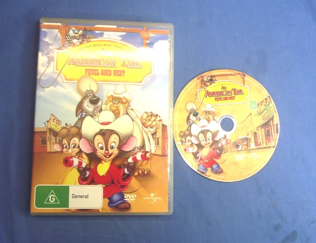 AN AMERICAN TAIL Fievel Goes West - DVD - R2,4,5 $16.20 - PicClick AU