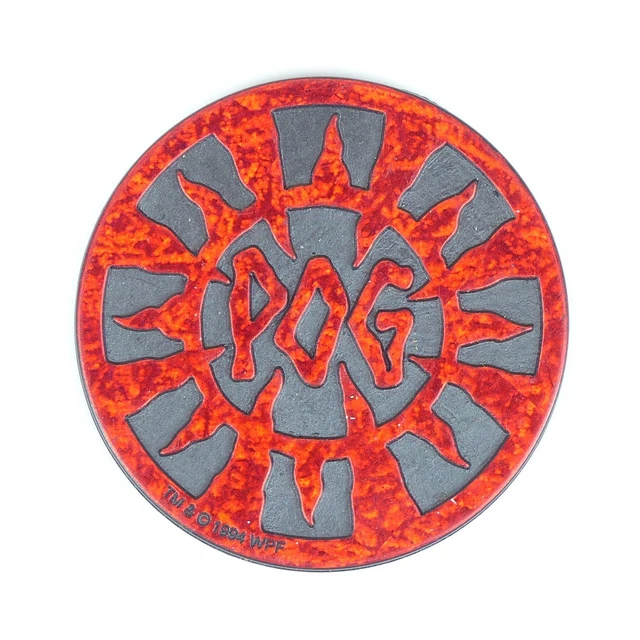 PLASTIC POG SLAMMER Kini from 1994 World Pog Federation #22 WPF $12.50 ...