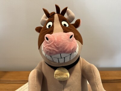 DISNEY STORE HOME On The Range Maggie the Cow 14” Plush Soft Toy ...