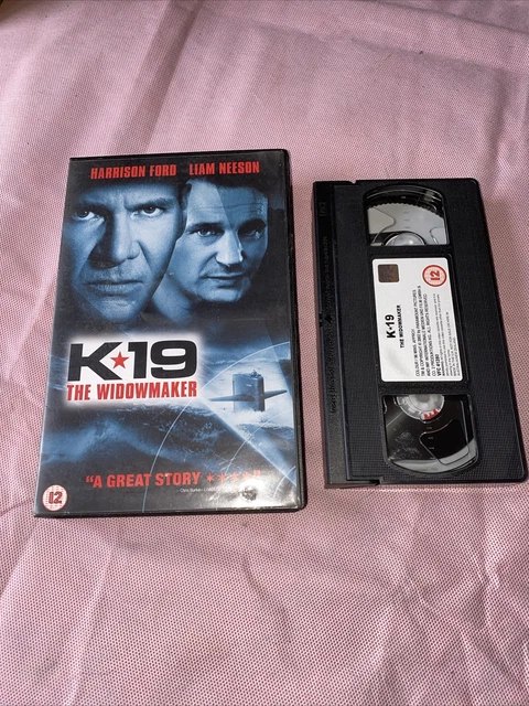 K19 THE WIDOWMAKER ~ Paramount VHS Big Box Ex Rental ~ Harrison Ford ...