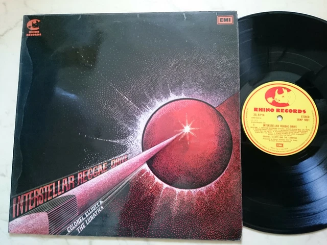 COLONEL ELLIOTT & The Lunatics Interstellar Reggae Drive Emi Rhino ...