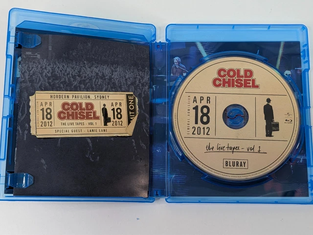 COLD CHISEL THE Live Tapes Vol. 1 (2012) All Regions Blu Ray - [Mint ...